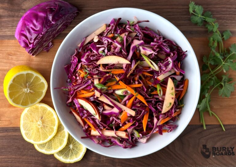 Lemon Ginger Cabbage Salad | Tall Tales From the Kitchen